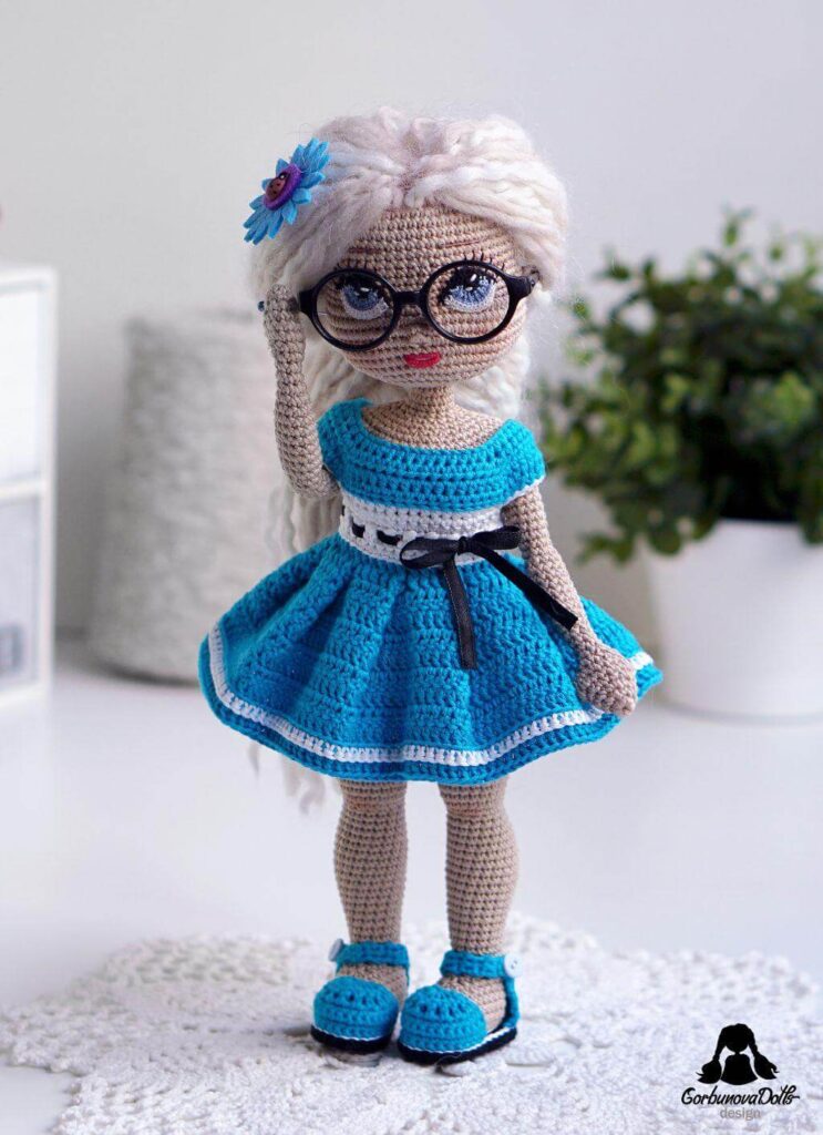 Crochet Doll Pattern: Michelle Body Only