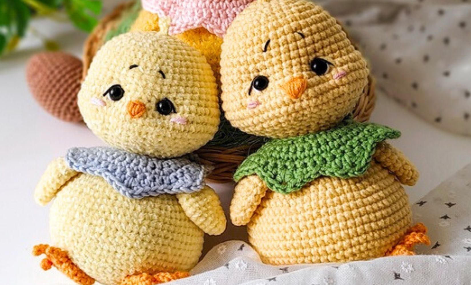 Chick Crochet Pattern Free – Cute Easter Project | GorbunovaDolls