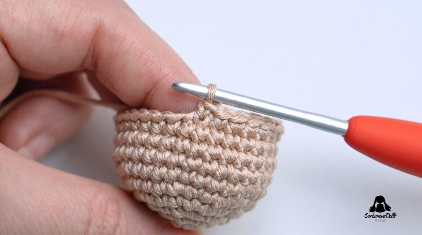 How to invisible color change in Amigurumi | GorbunovaDolls